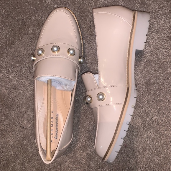 Alex Marie | Shoes | Alex Marie Bisque Loafers | Poshmark